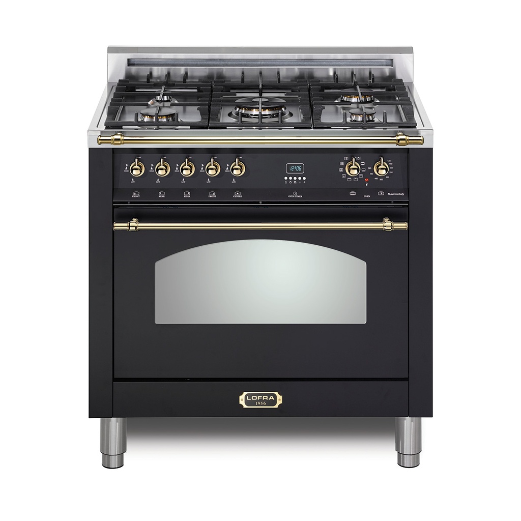 Lofra G500 30 inch Dolcevita Series Freestanding Dual Fuel Range with 5 ...